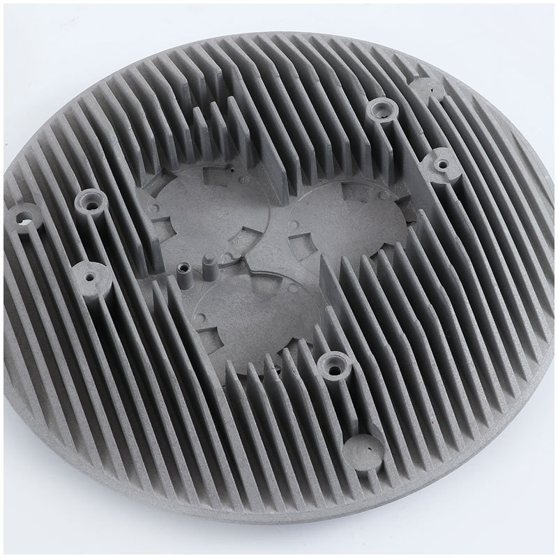 Flat LED UFO High Bay Light Heatsink By Die Casting - Minghe Casting